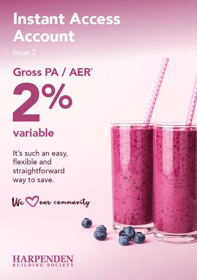 Instant Access - Harpenden Building Society