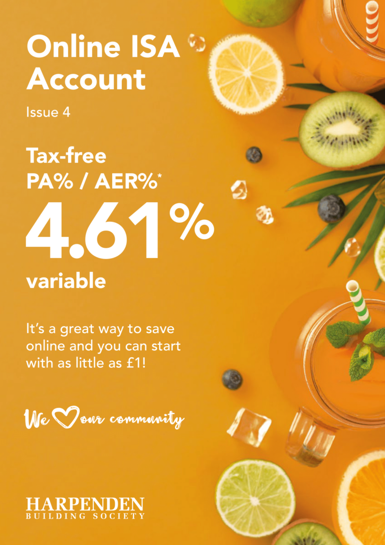 Online ISA (Issue 4) - Harpenden Building Society