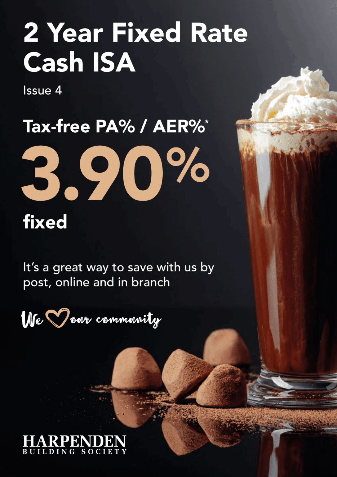 2 Year Fixed Rate Cash ISA (Issue 4) - Harpenden Building Society